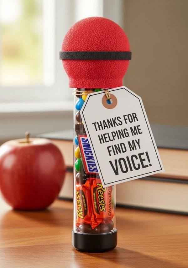Ultimate Candy Microphone Craft for Karaoke Birthday Parties