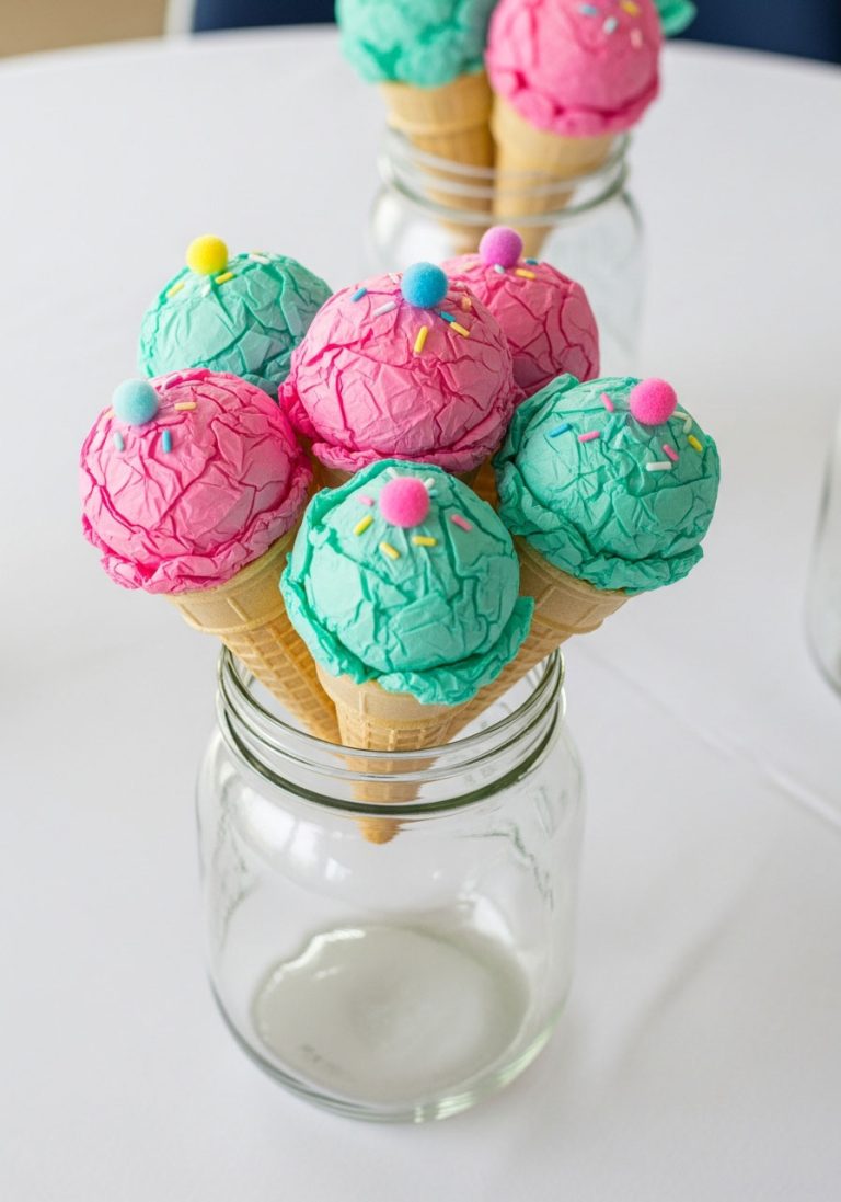 15+ Ice Cream Party DIY Decor Ideas You Can Actually Pull Off!
