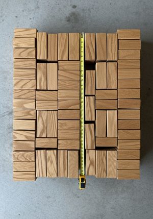 How to Make Giant Jenga for Under $10 | DIY Yard Game