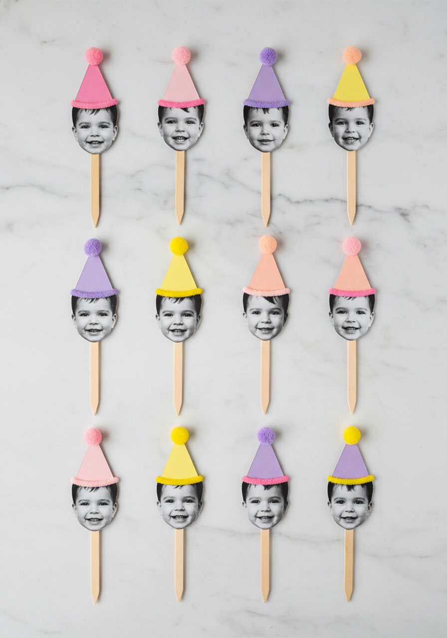 DIY Personalized Birthday Cupcake Toppers (Easy Guide!)