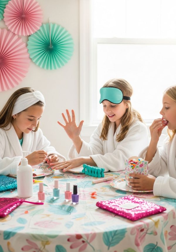 How to Host the Cutest Girls Spa Birthday Party (Easy Guide!)