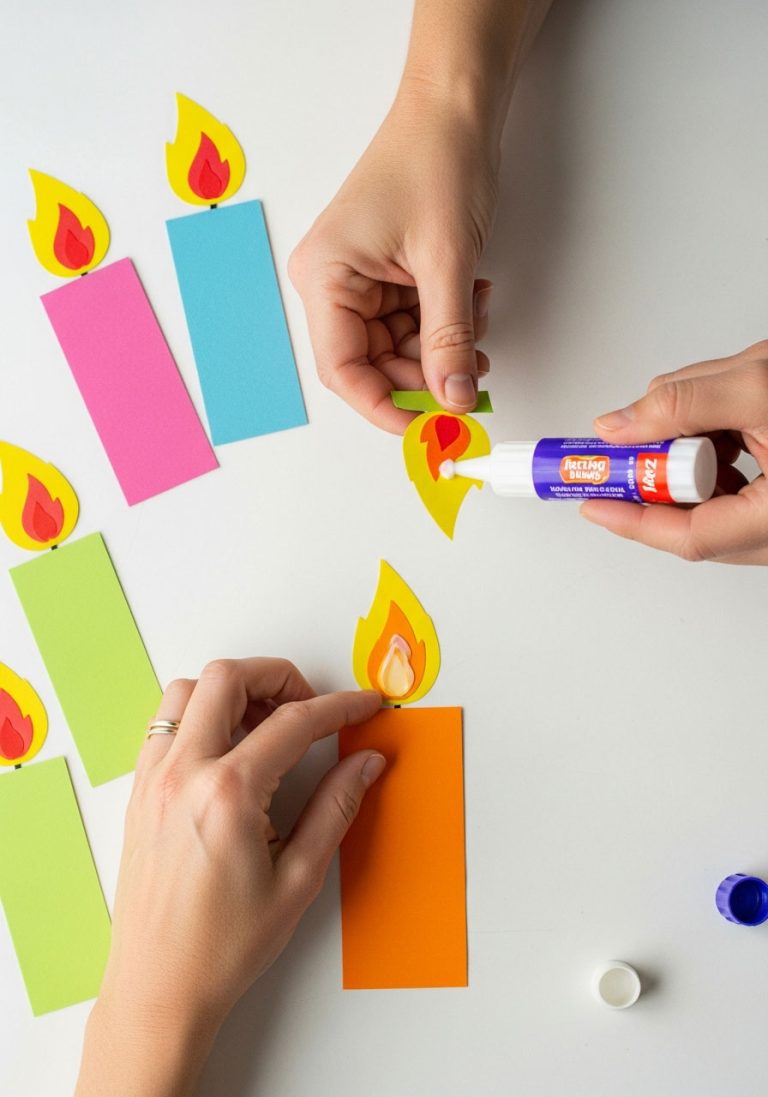 DIY Birthday Candle Garland: Easy 30-Minute Party Decor
