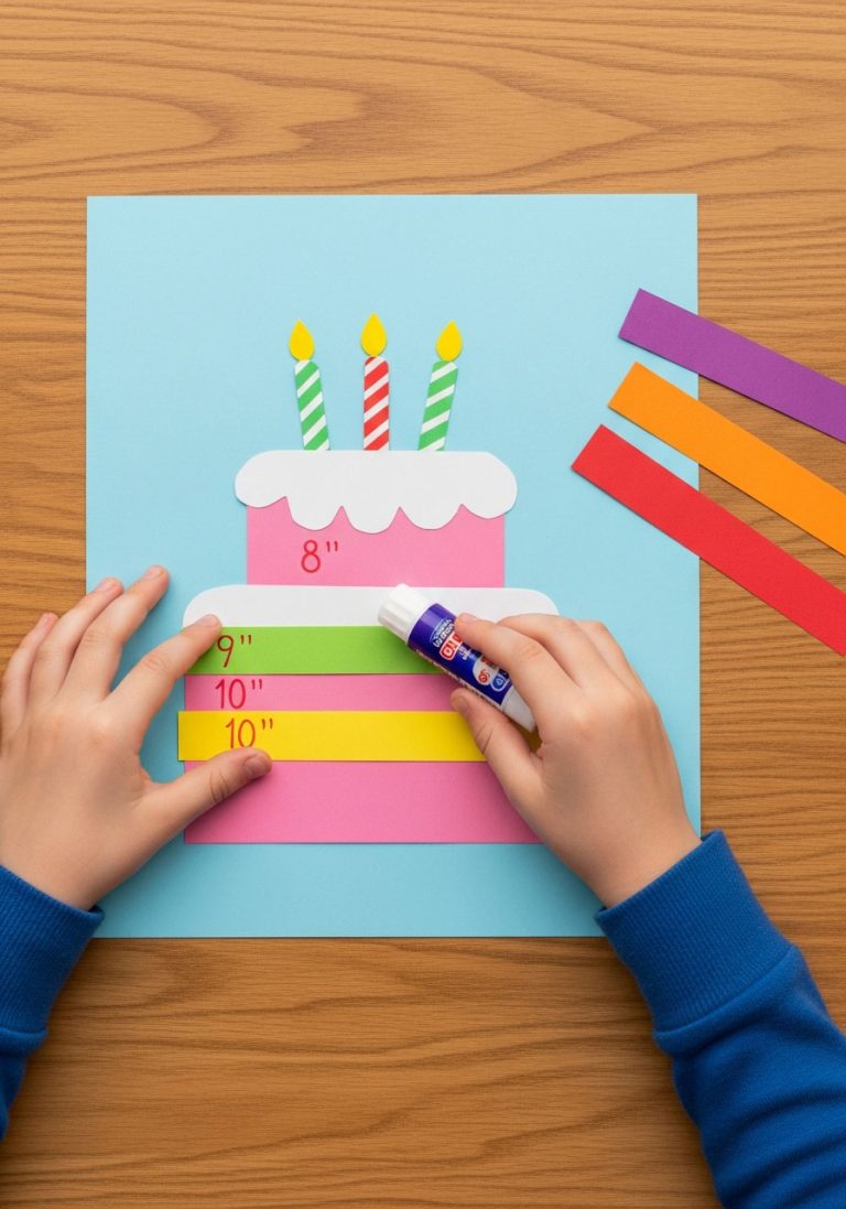 Birthday Cake Craft for Kids: Easy & Fun Paper Activity