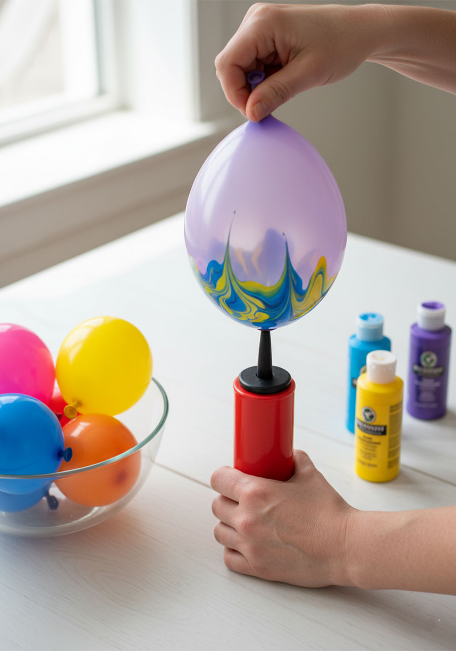 DIY Paint Balloon Art Canvas: Epic Birthday Party Game