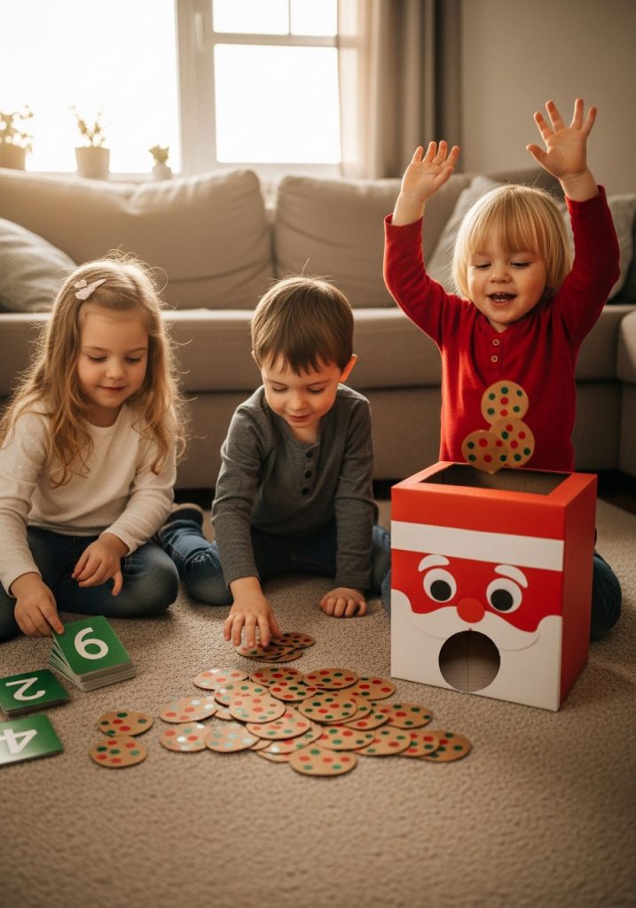 Feed Santa Cookie Game: Fun Math for Toddlers & Preschoolers