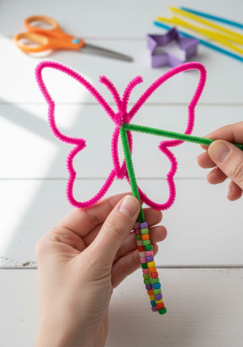 DIY Bubble Wand Making Station: Fun Summer Craft Kids Love
