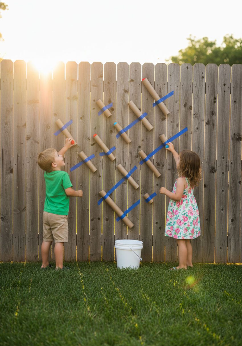 5-Min Pom Pom Tube Drop: Easy Toddler Learning Activity