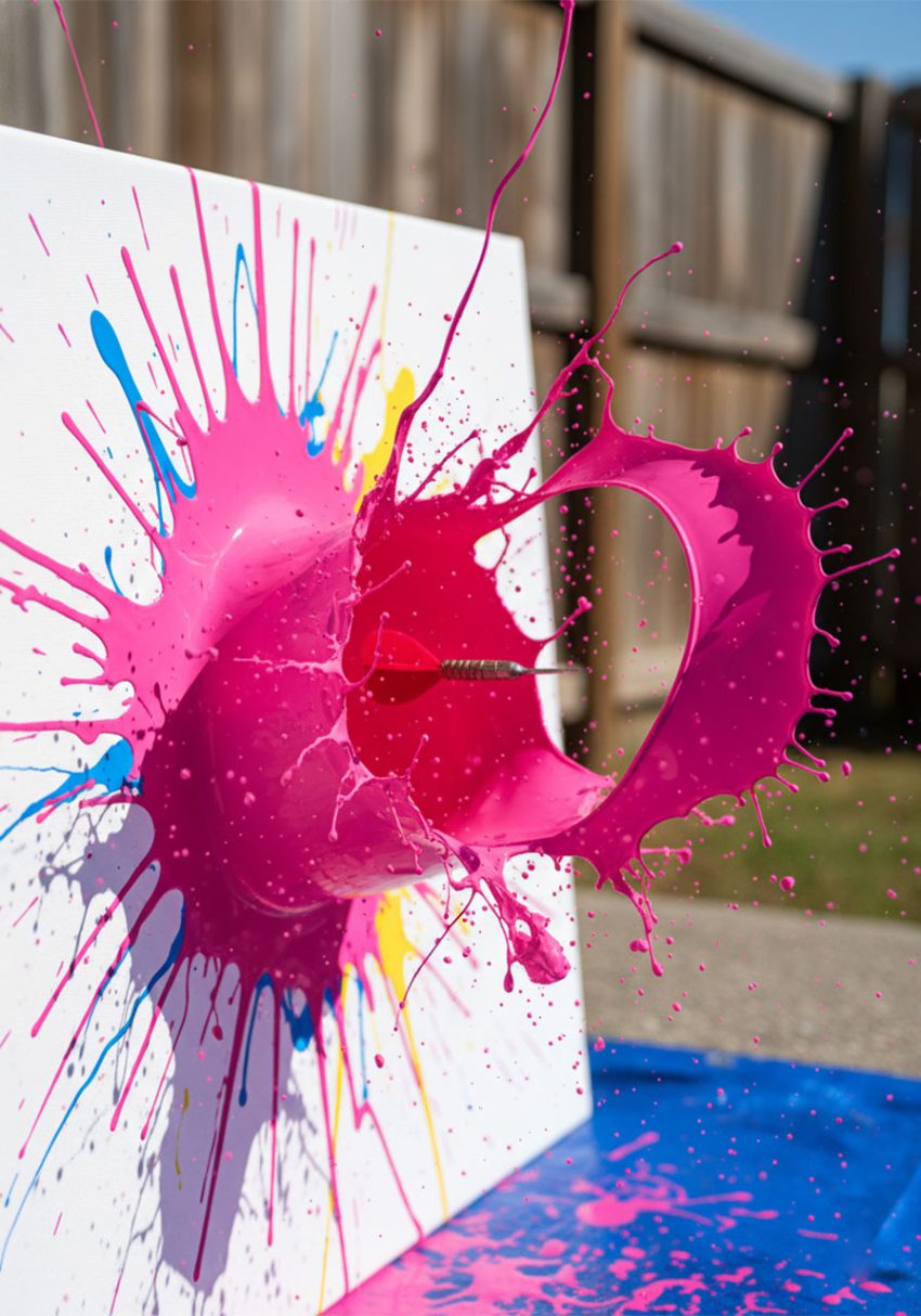 DIY Paint Balloon Art Canvas: Epic Birthday Party Game