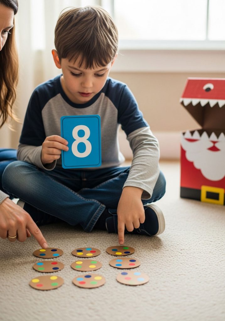 Feed Santa Cookie Game: Fun Math for Toddlers & Preschoolers