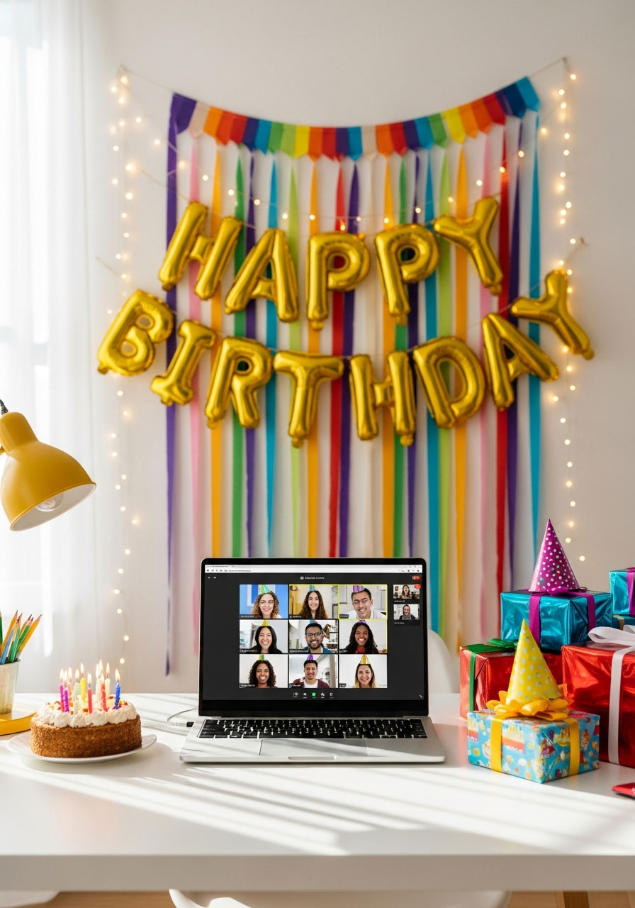 How to Host a Virtual Birthday Party That's Actually Fun