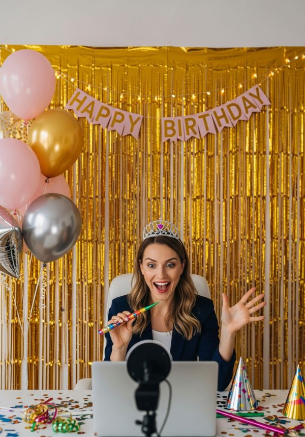 How to Host a Virtual Birthday Party That's Actually Fun