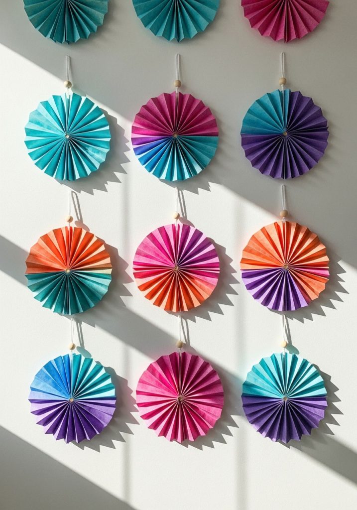 DIY Watercolor Pinwheels: Easy Birthday Party Craft Idea