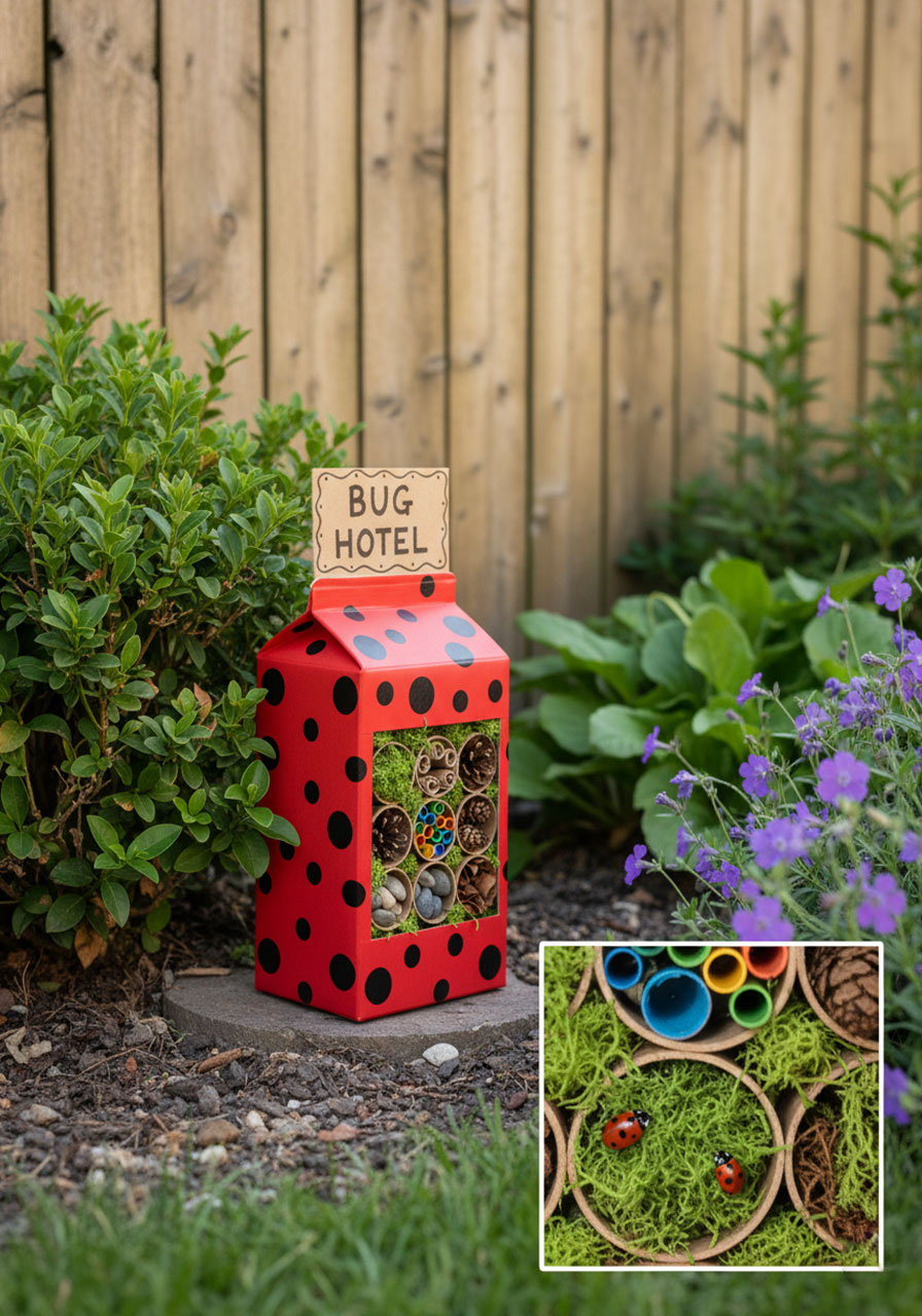 How to Make a Bug Hotel Craft Kids Will Love [Easy DIY]