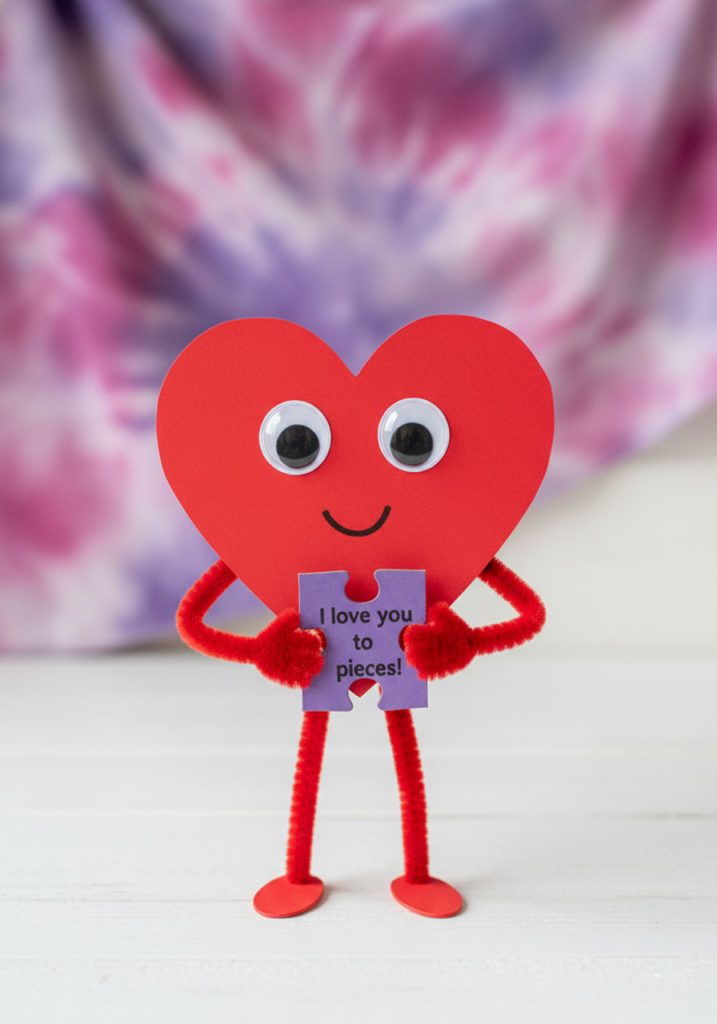 I Love You To Pieces Mother's Day Craft (Easy + Adorable!)