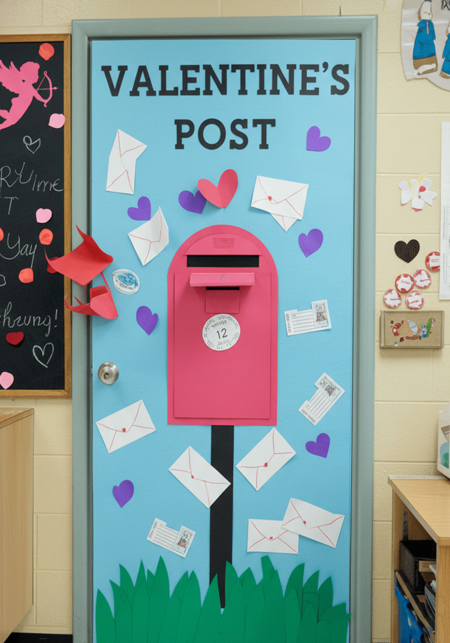 11 Creative Valentine Door Decorations for Classrooms