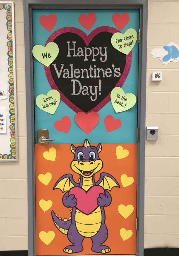 11 Creative Valentine Door Decorations for Classrooms