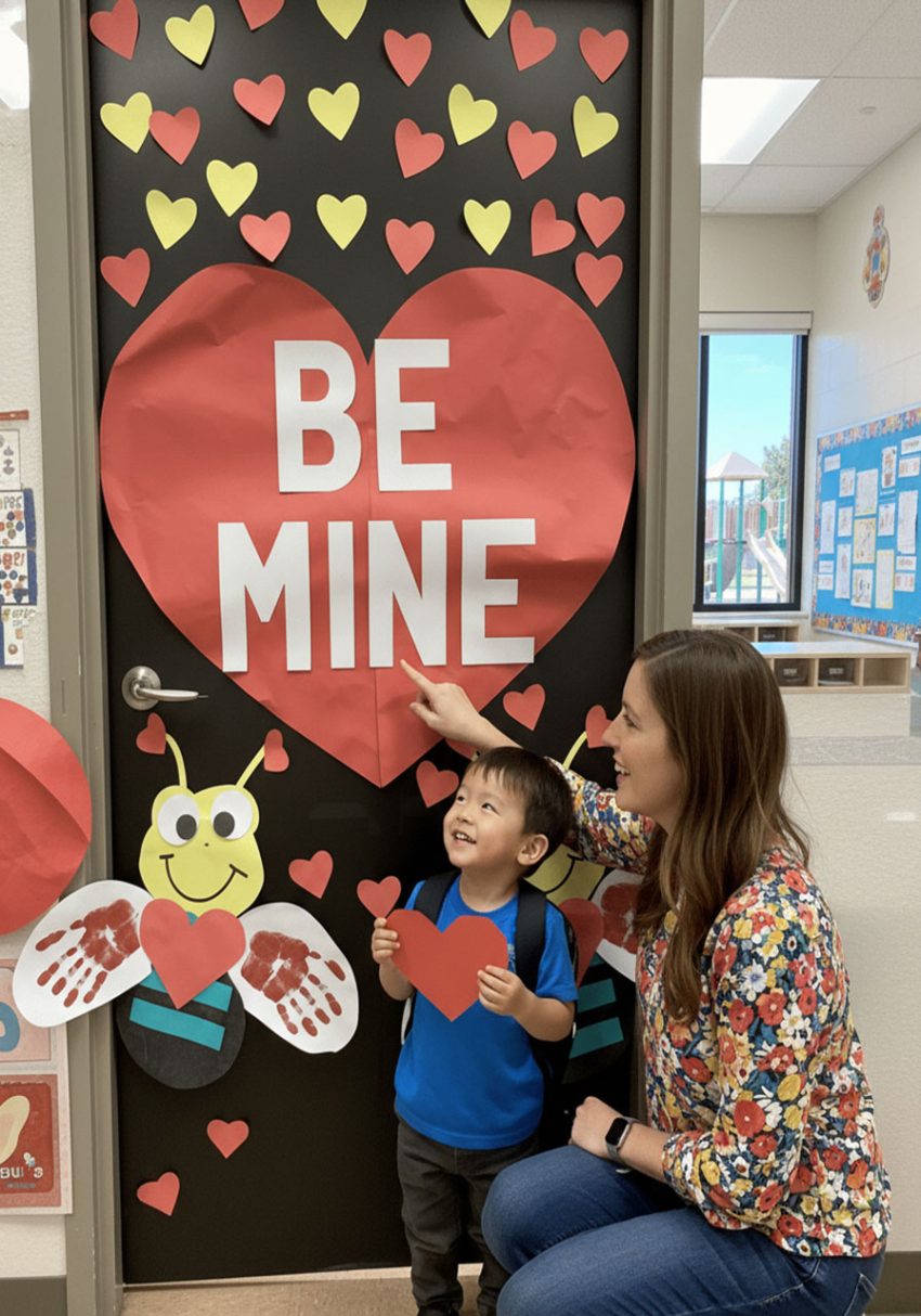11 Creative Valentine Door Decorations for Classrooms