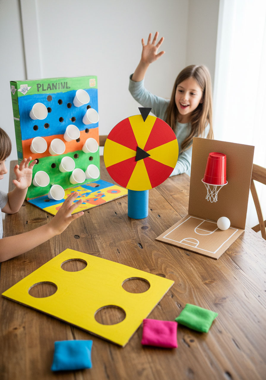 10 Epic DIY Cardboard Carnival Games Kids Will Love