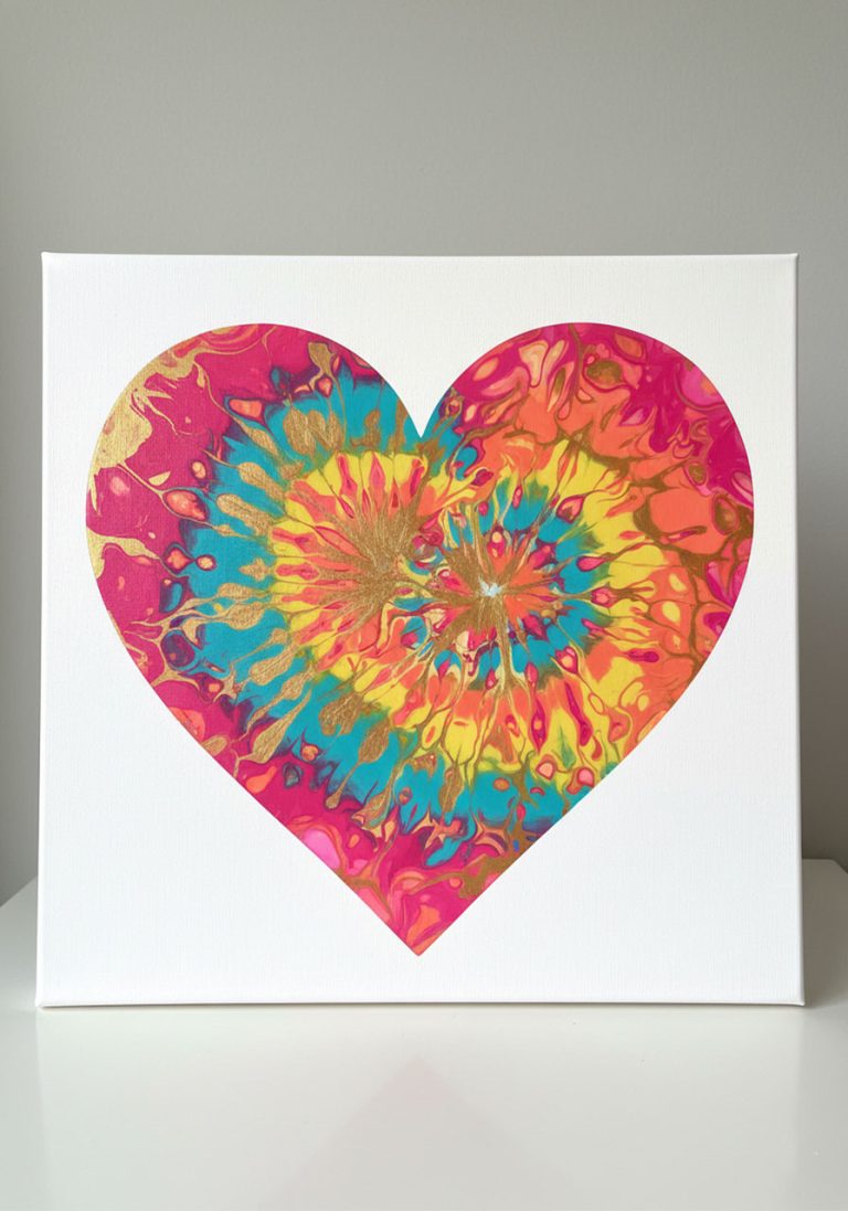 3 Easy Heart Painting Ideas for Kids & Adults (No Brushes!)
