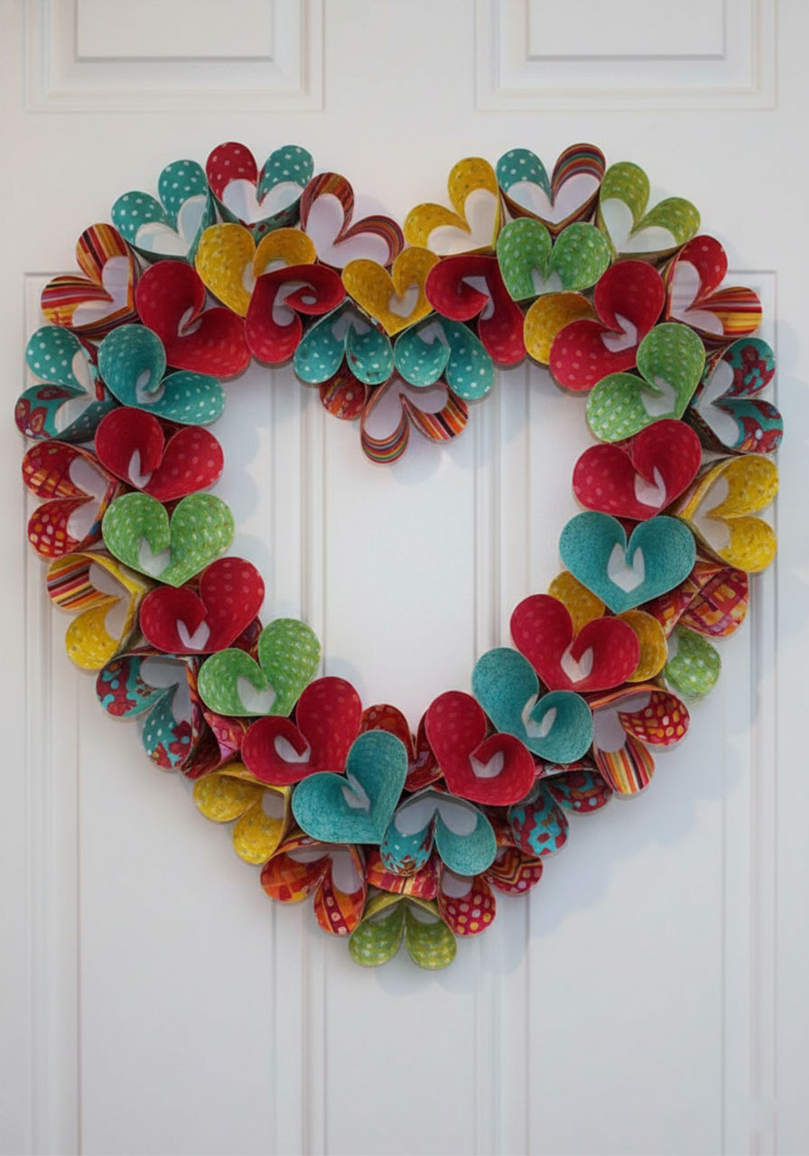 30 Simple Valentine's Paper Heart Crafts (Easy & Adorable!)