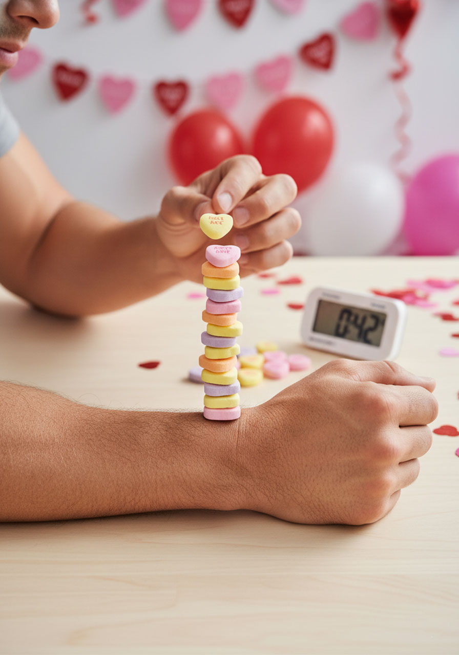 27 Minute to Win It Valentines Games That'll Win Every Party