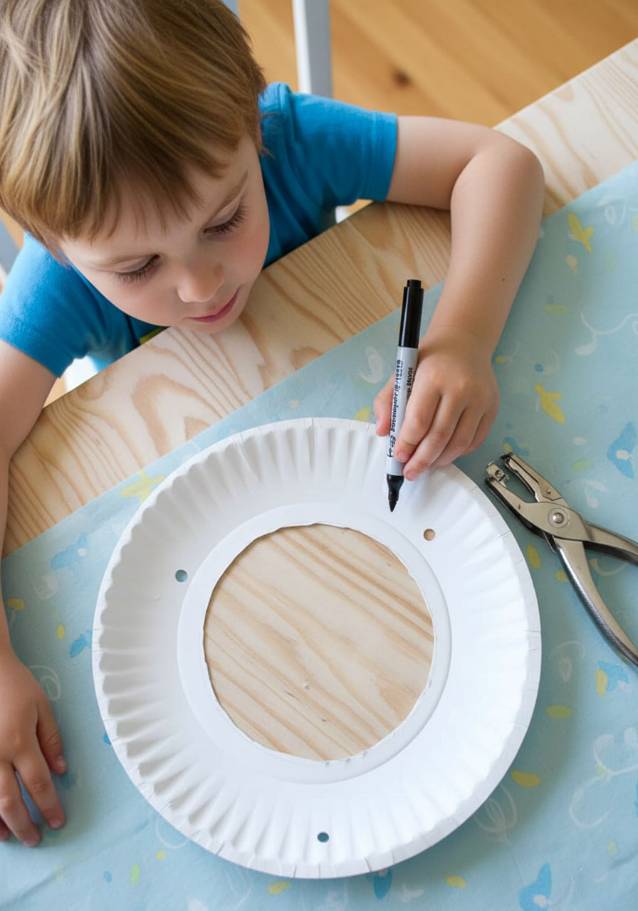 Easy Paper Plate Kite Craft for Kids | Summer DIY Fun