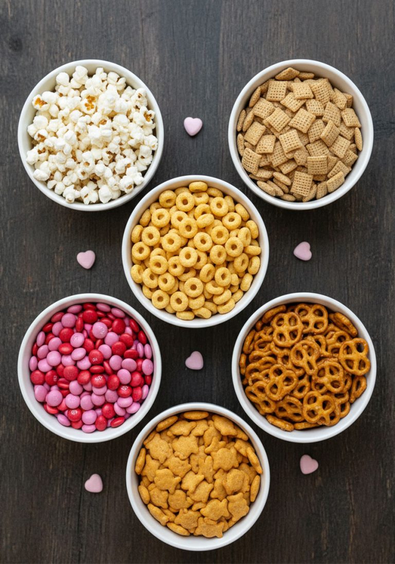 Valentine's Day Friendship Trail Mix: Easy Classroom Snack