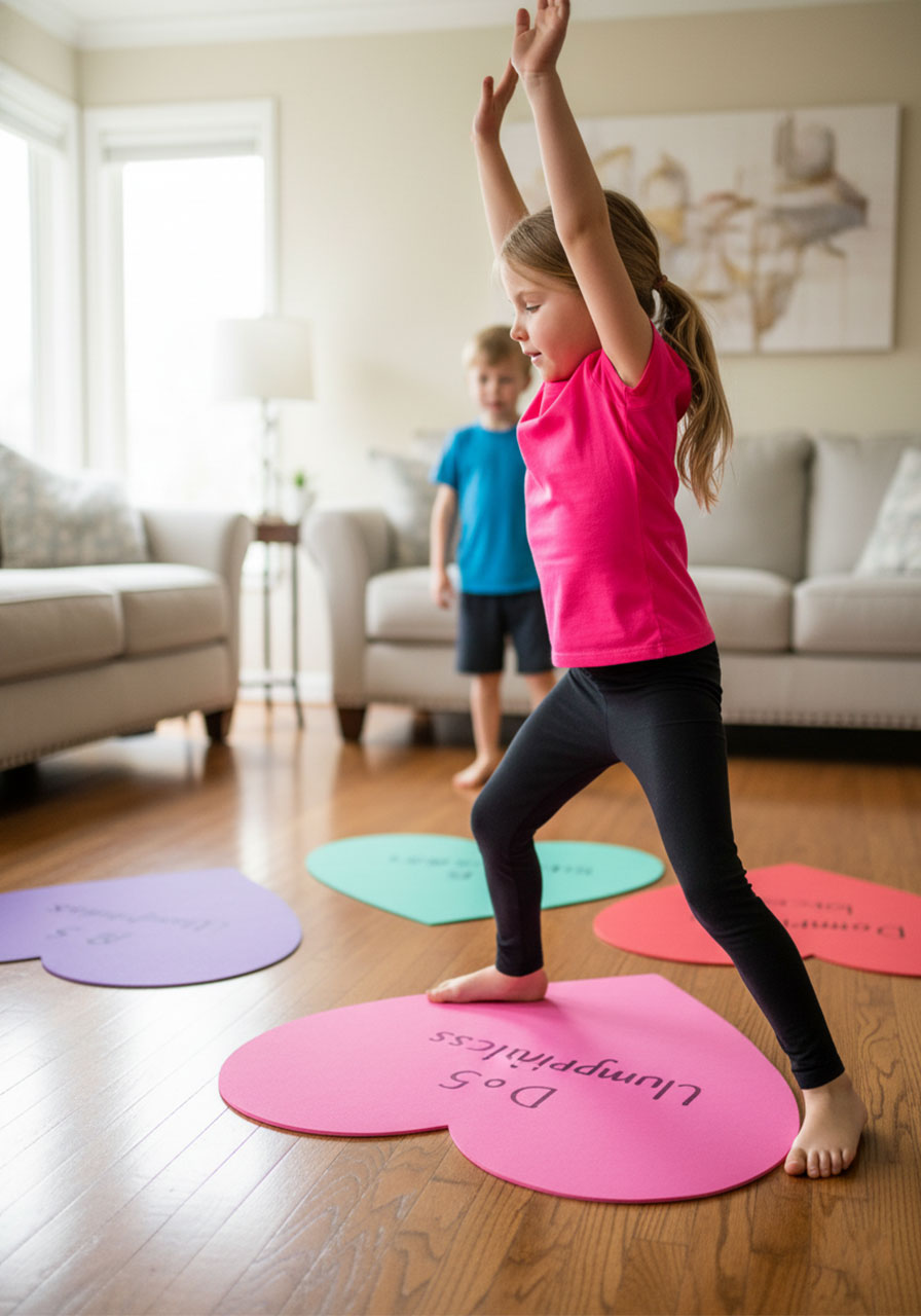 Musical Hearts: Crazy Fun Movement Game for Kids Parties