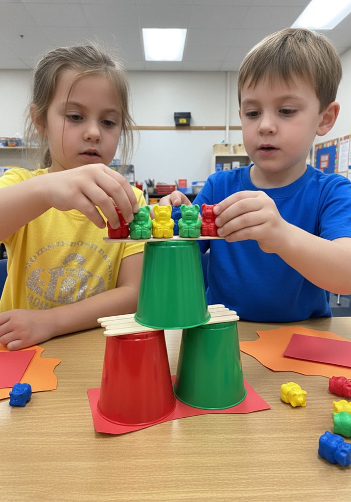The Floor Is Lava STEM Challenge for Kindergarten & First Grade
