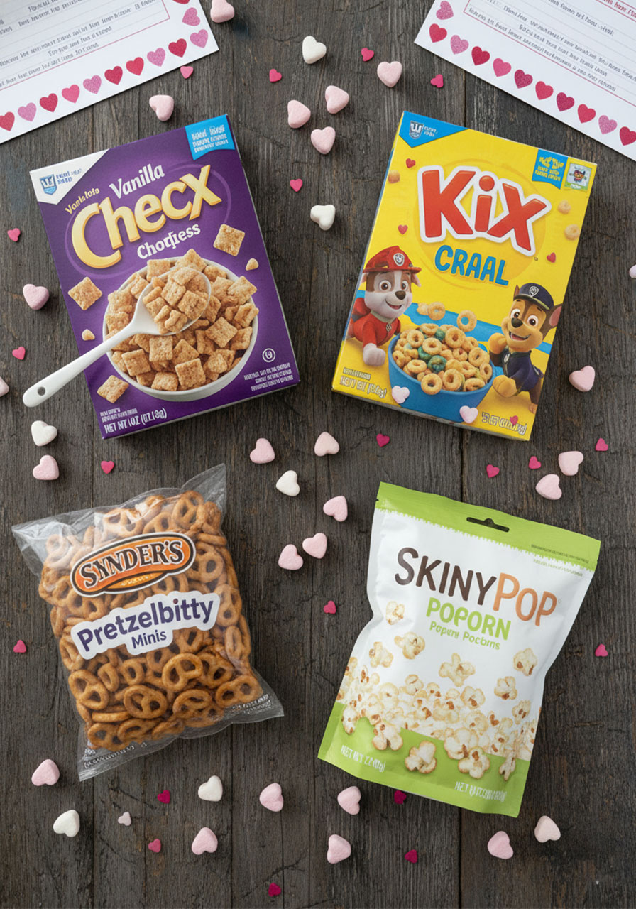 Valentine's Day Friendship Trail Mix: Easy Classroom Snack
