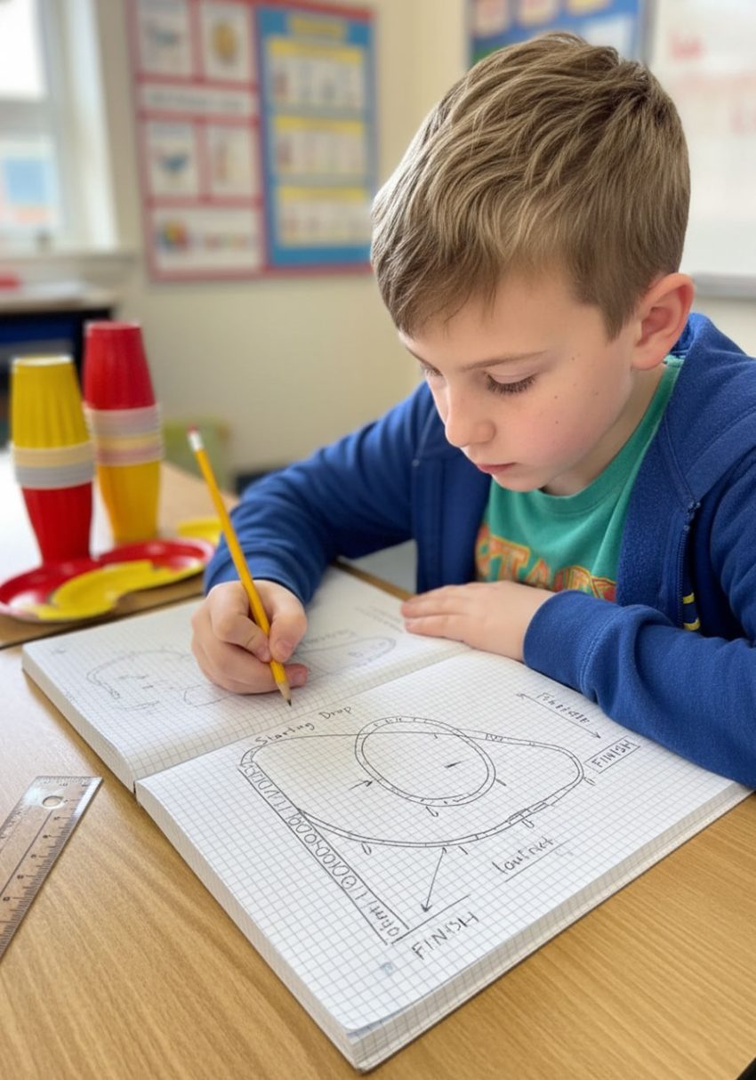 Paper Plate Roller Coaster STEM Challenge: Ultimate Physics Fun for ...