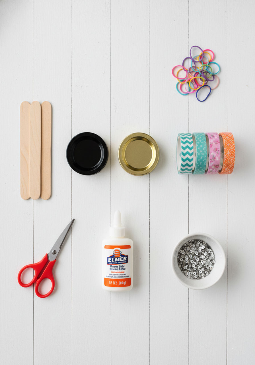 How to Make Mini Lid Banjos in 10 Minutes | Easy DIY Craft