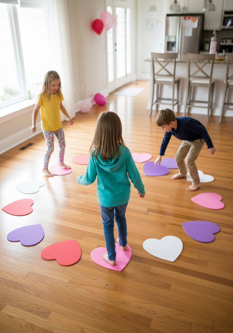 Musical Hearts: Crazy Fun Movement Game for Kids Parties