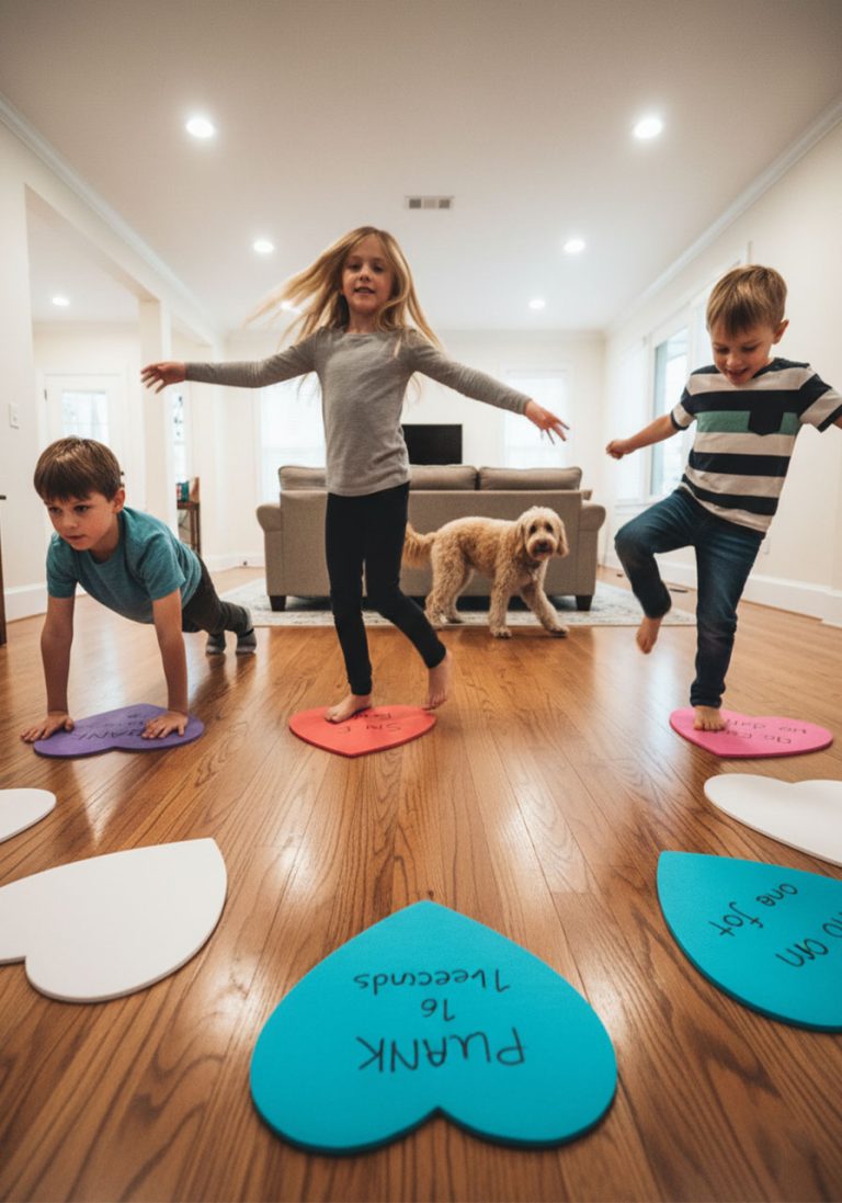 Musical Hearts: Crazy Fun Movement Game for Kids Parties
