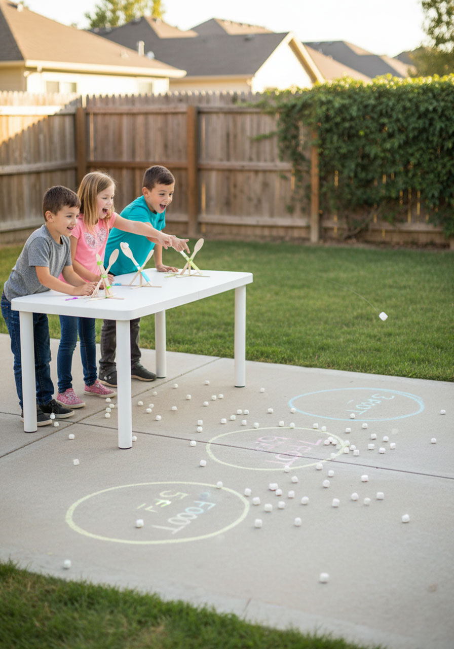 DIY Marshmallow Catapult: Easy STEM Activity Kids Love