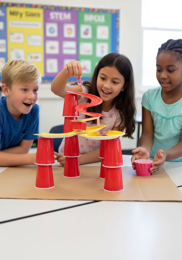 Paper Plate Roller Coaster STEM Challenge: Ultimate Physics Fun for ...