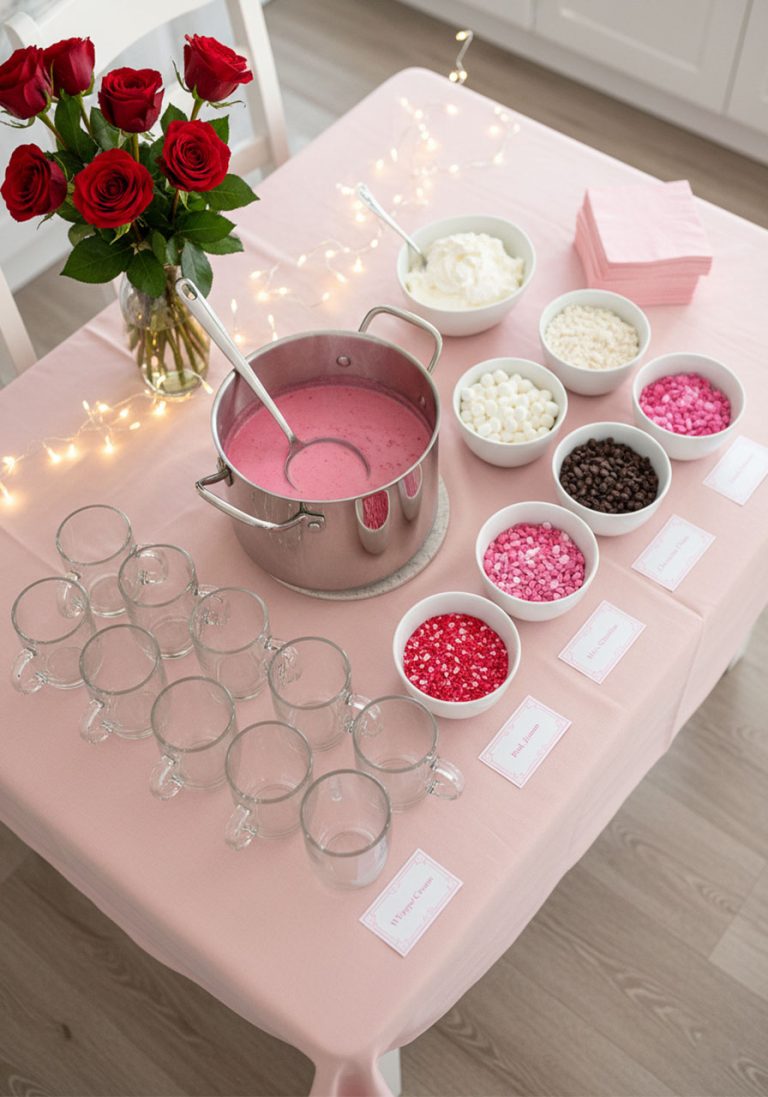 Cupid's Hot Chocolate Recipe: Easy Pink Valentine's Drink
