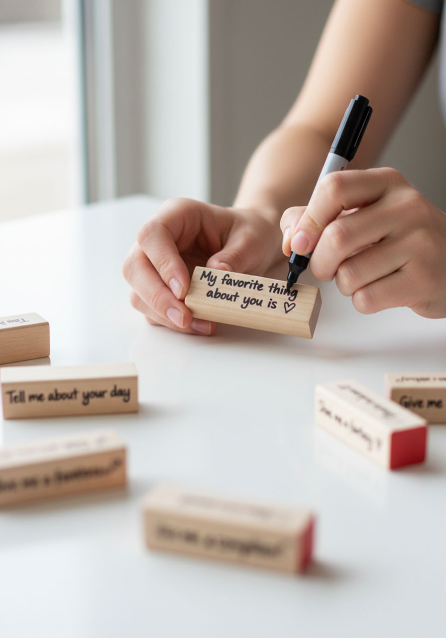 DIY Date Night Jenga: Spice Up Your Valentine's Day