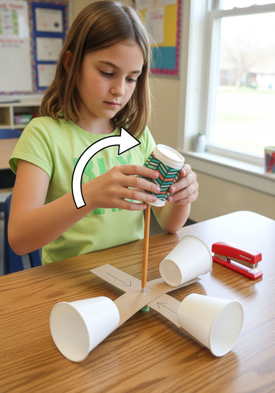 Make Your Own Wind Anemometer: Fun Kids STEM Project