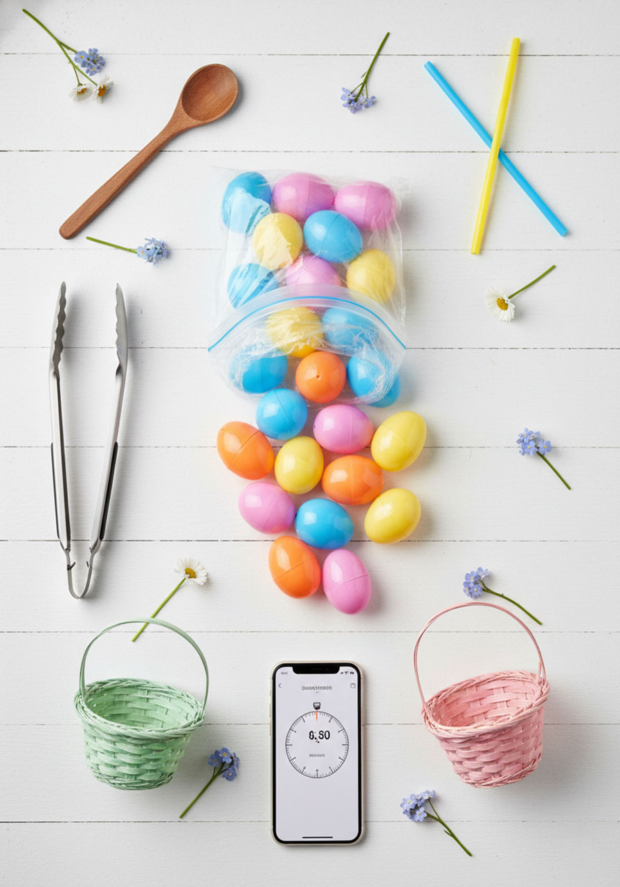 Easter Minute To Win It Games Kids Will Love (+ Adults!)