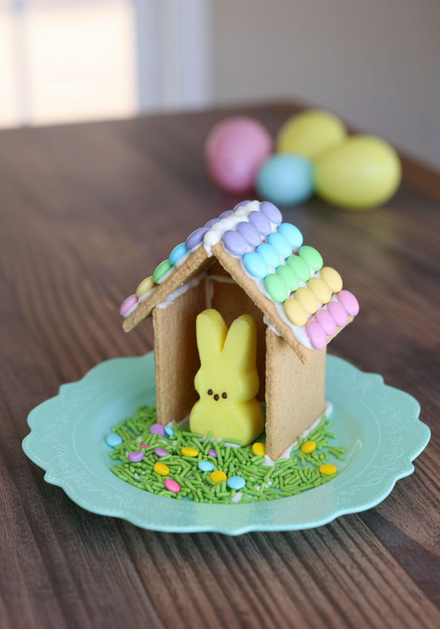 How to Make a Cute Easter Peeps House (Easy Kids Craft!)