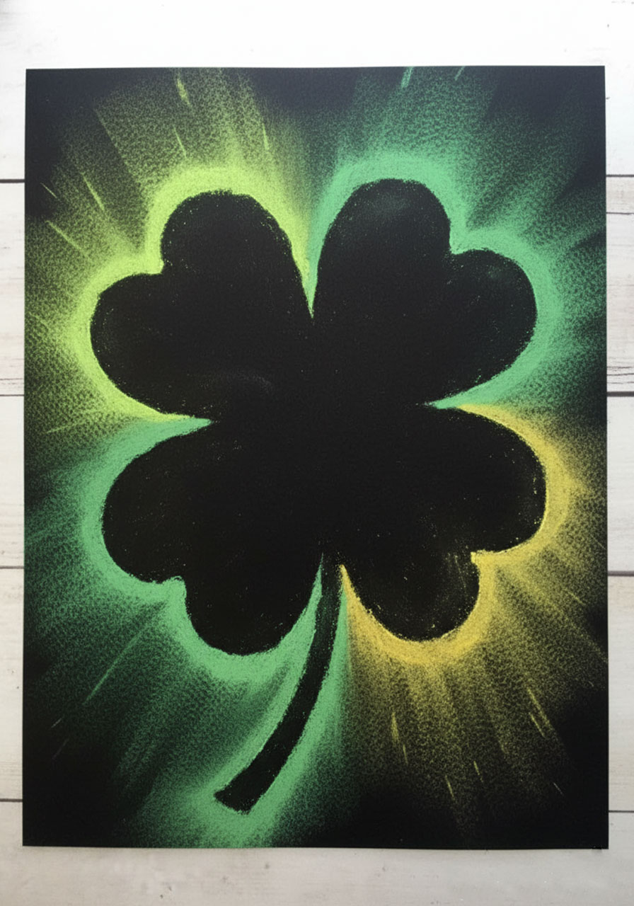 Stunning St. Patrick's Day Chalk Pastel Art | Easy Guide