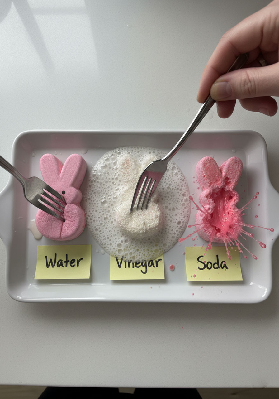 Easter Peeps Science Experiment: Turn Candy Into Fun!