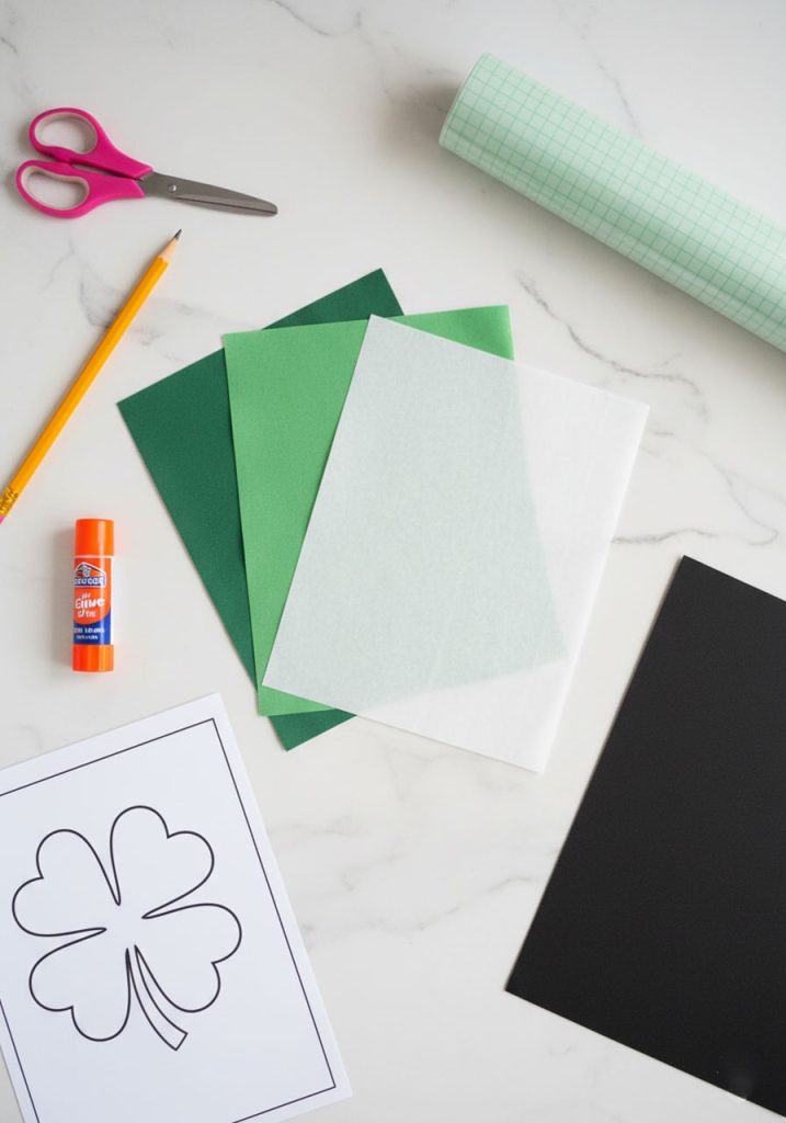 Easy Shamrock Suncatcher Craft Kids Will Love | St. Patrick's Day