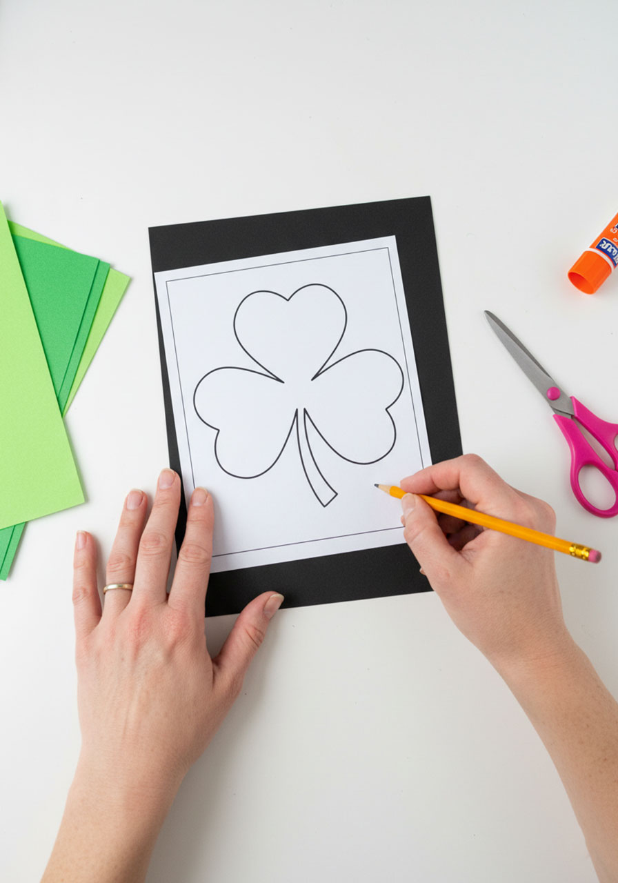 Easy Shamrock Suncatcher Craft Kids Will Love | St. Patrick's Day