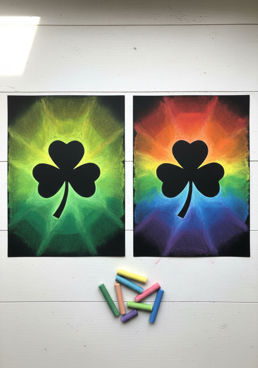 Stunning St. Patrick's Day Chalk Pastel Art | Easy Guide