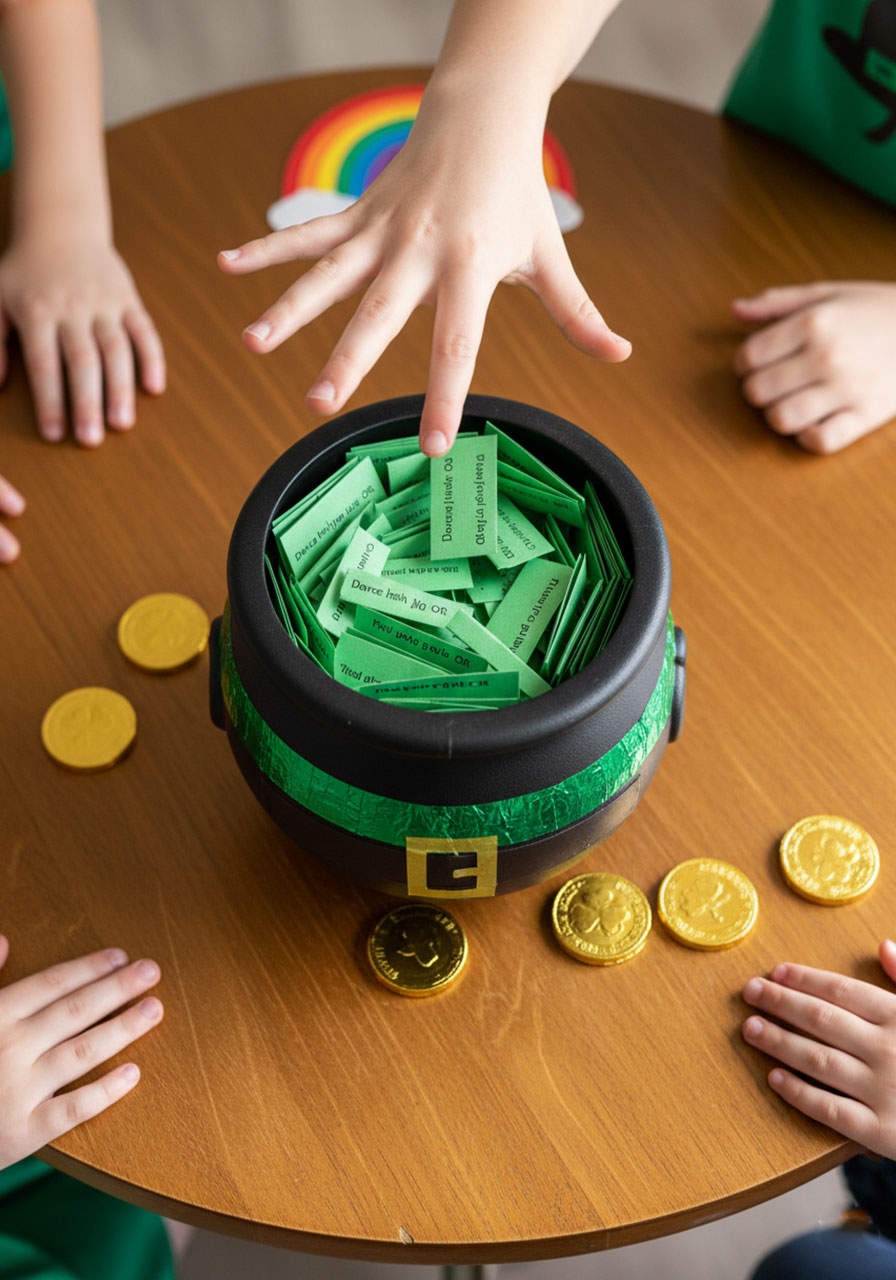 St. Patrick's Day Would You Rather FREE Printable Game