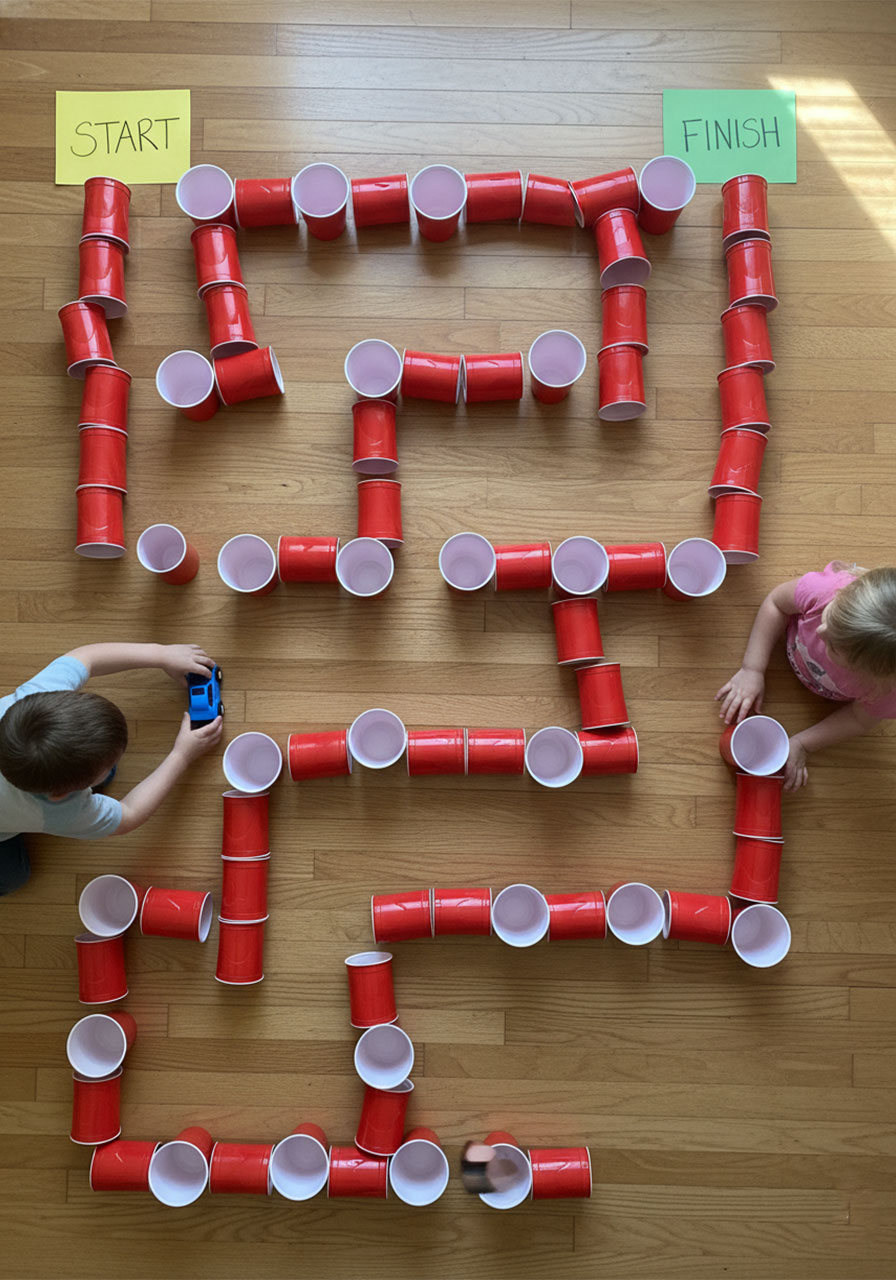 15 Cup Stacking STEM Challenges Kids Will Love