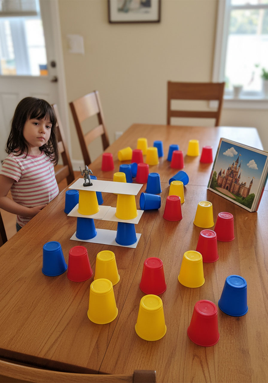 15 Cup Stacking STEM Challenges Kids Will Love