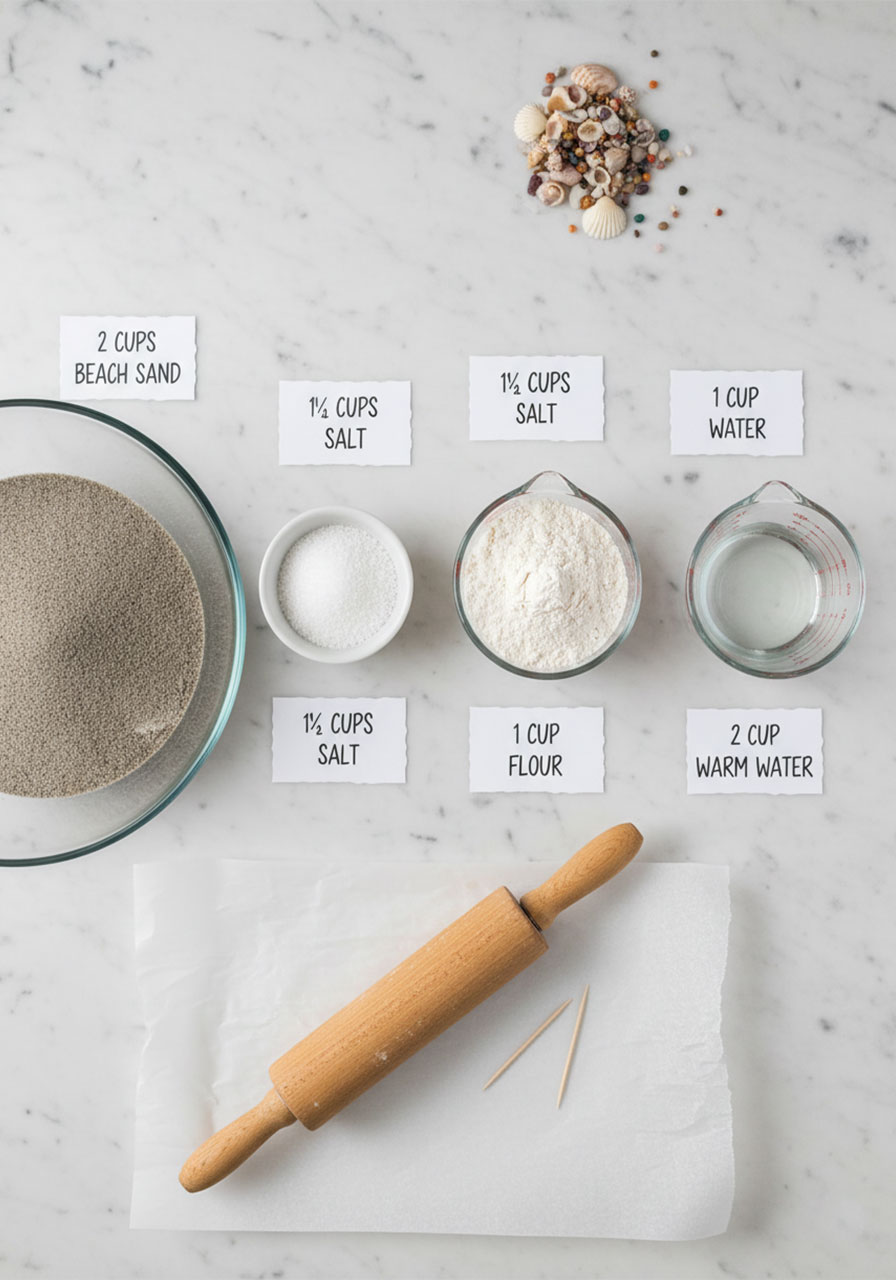 Easy DIY Beach Sand Handprint Keepsake for Kids